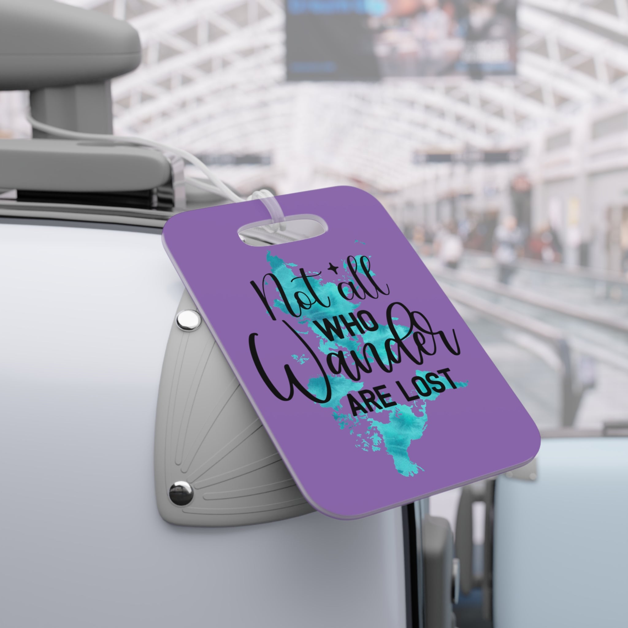 World Map Luggage Tags – Crazy Equals Genius LLC